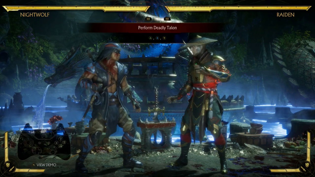 MK11 Nightwolf's Tutorial - YouTube