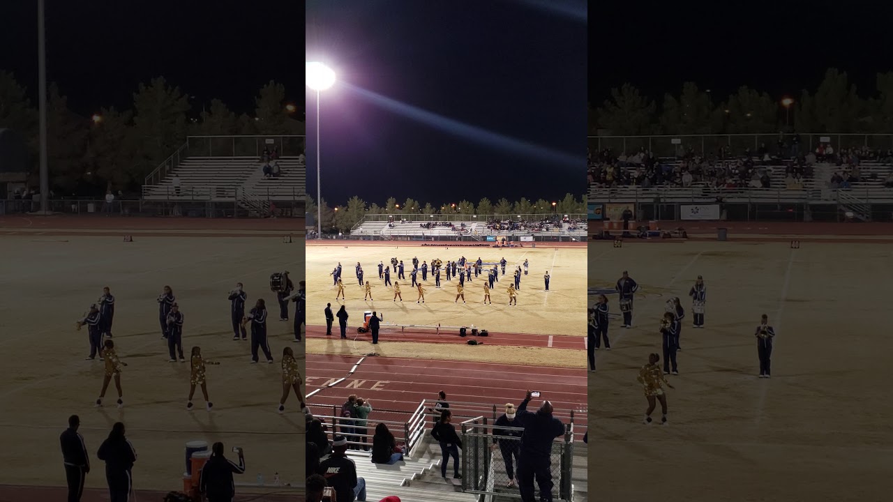 Cheyenne high school band halftime show. - YouTube
