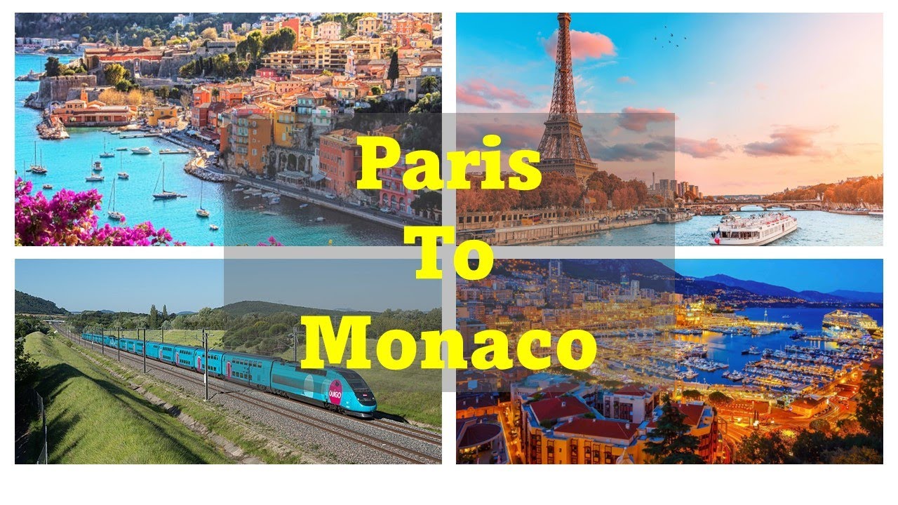 Paris to Monaco Monte Carlo via Nice in South of France & a tour a ...