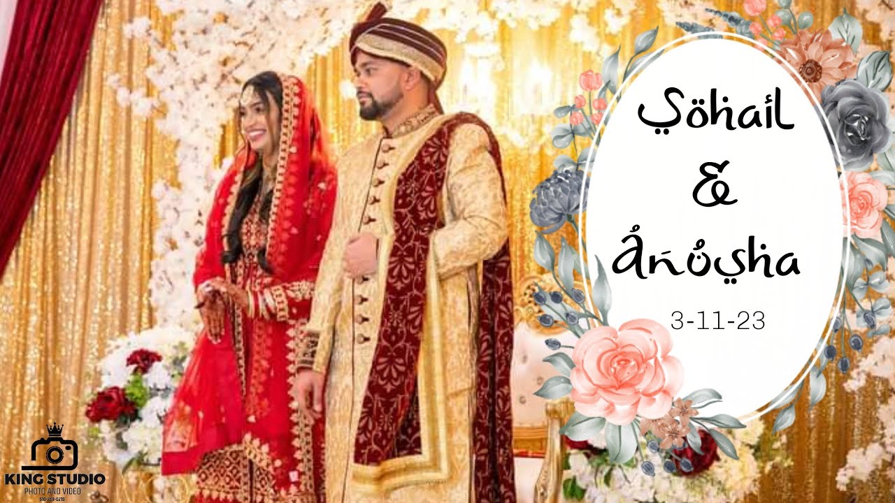4k Sohail & Anusha Wedding Highlights #kingstudio - YouTube