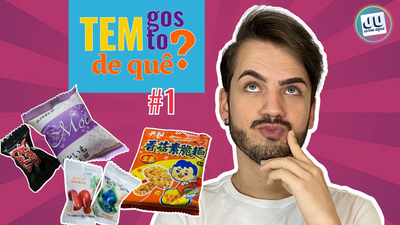 DOCES JAPONESES, SABOR FEIJÃO? BALA SUPER COLA - TEM GOSTO DE QUÊ #1 ...