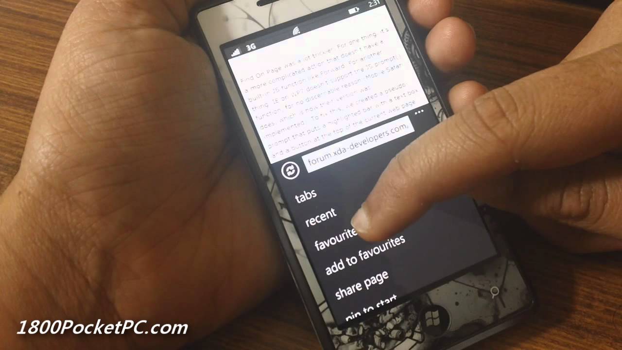 How To Get Find On Page Windows Phone Mango YouTube how-to-get-find-on-page-windows-phone-mango-youtube