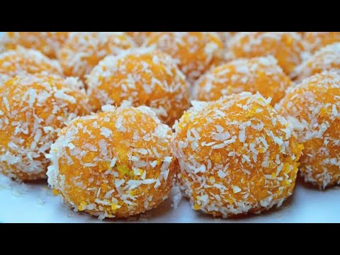 [Mauritian Cuisine] Easy Besan Ladoo Recipe (Step by step) - YouTube
