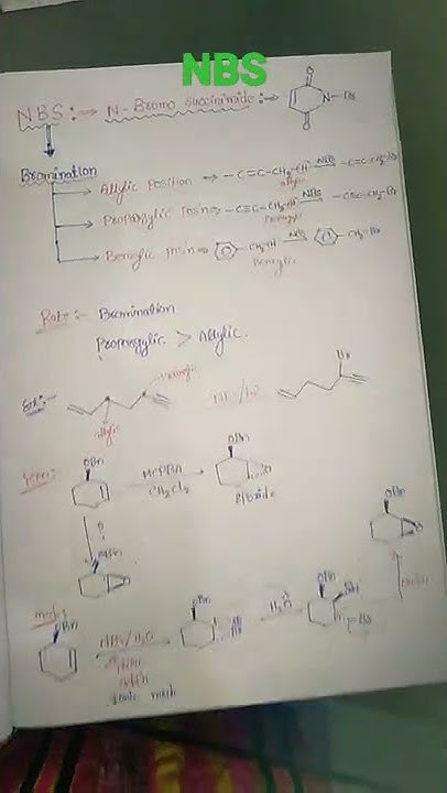 NBS-N-bromo Succinimide REAGENT ALONG WITH MCPBA - YouTube