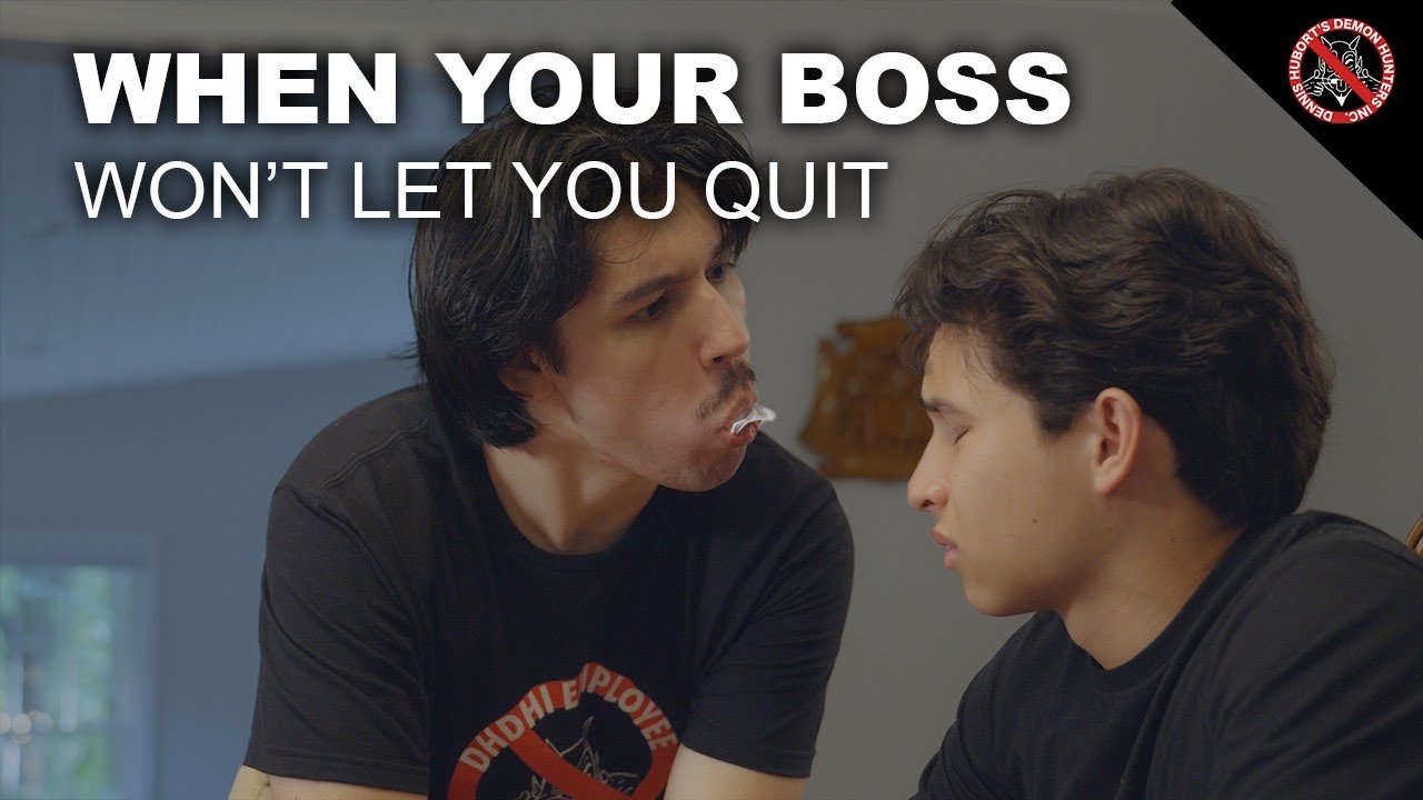 Letter of Resignation | DENNIS HUBORT'S DEMON HUNTERS INC. | ORIGINAL ...