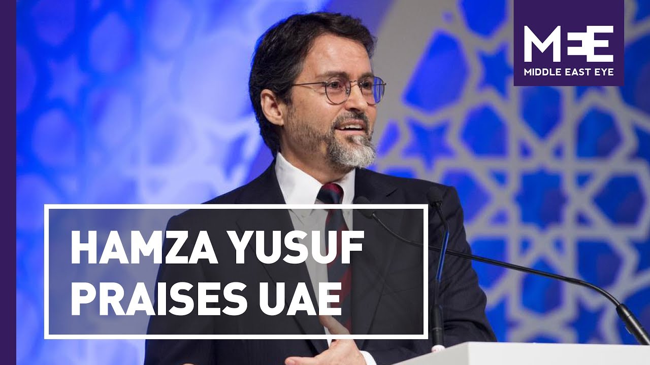 Islamic scholar Hamza Yusuf criticised for calling UAE "tolerant" - YouTube