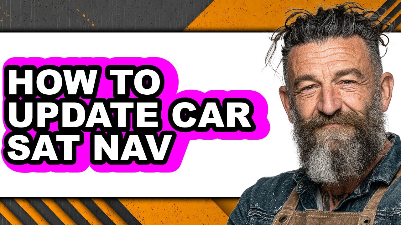 How to Update Car Sat Nav (updated) - YouTube