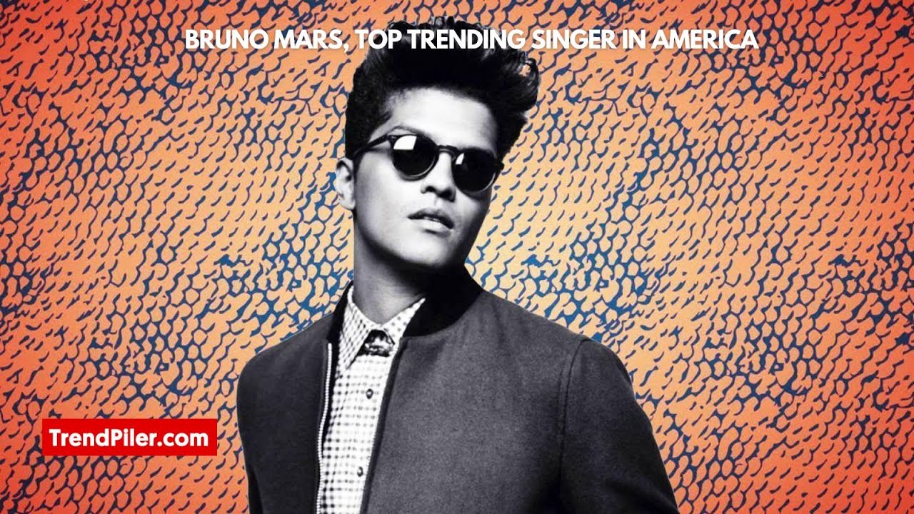 Bruno Mars, Top Trending Singer in America - YouTube