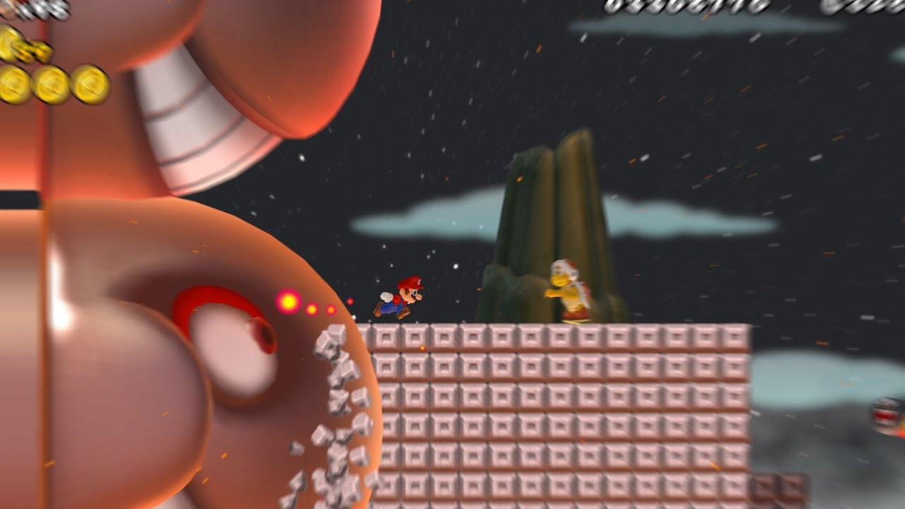 Mario running for his life - YouTube