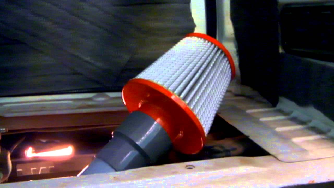 Tata Nano custom Air filter setup and test - YouTube