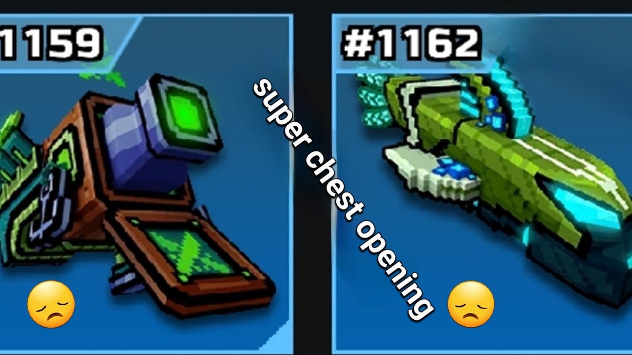 pixel gun 3d 22.8 both ship drowner + monkey bomb review + SUPER CHEST ...