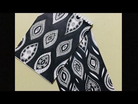How to draw easy and simple designs | step - by - step | easy for ...