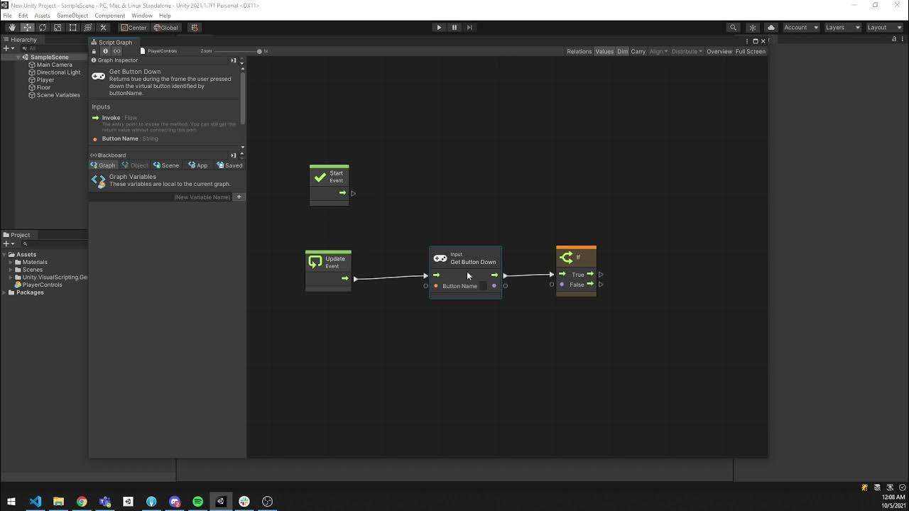 Unity Visual Scripting Data Ports, If - Youtube