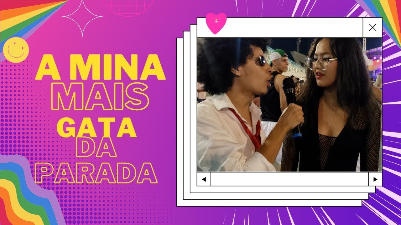 A MINA MAIS GATA DA PARADA DO ORGULHO - YouTube