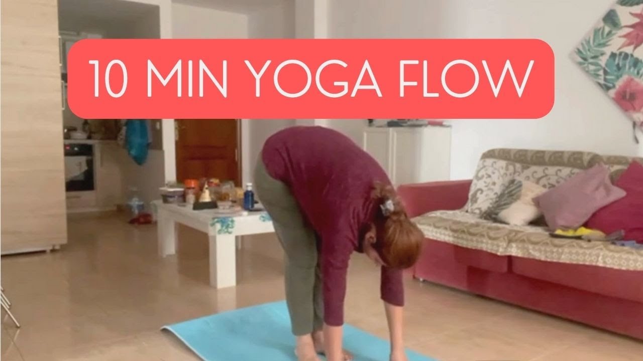 10-Minute Sunday Yoga Flow for Relaxation and Renewal | Yoga Routine to ...