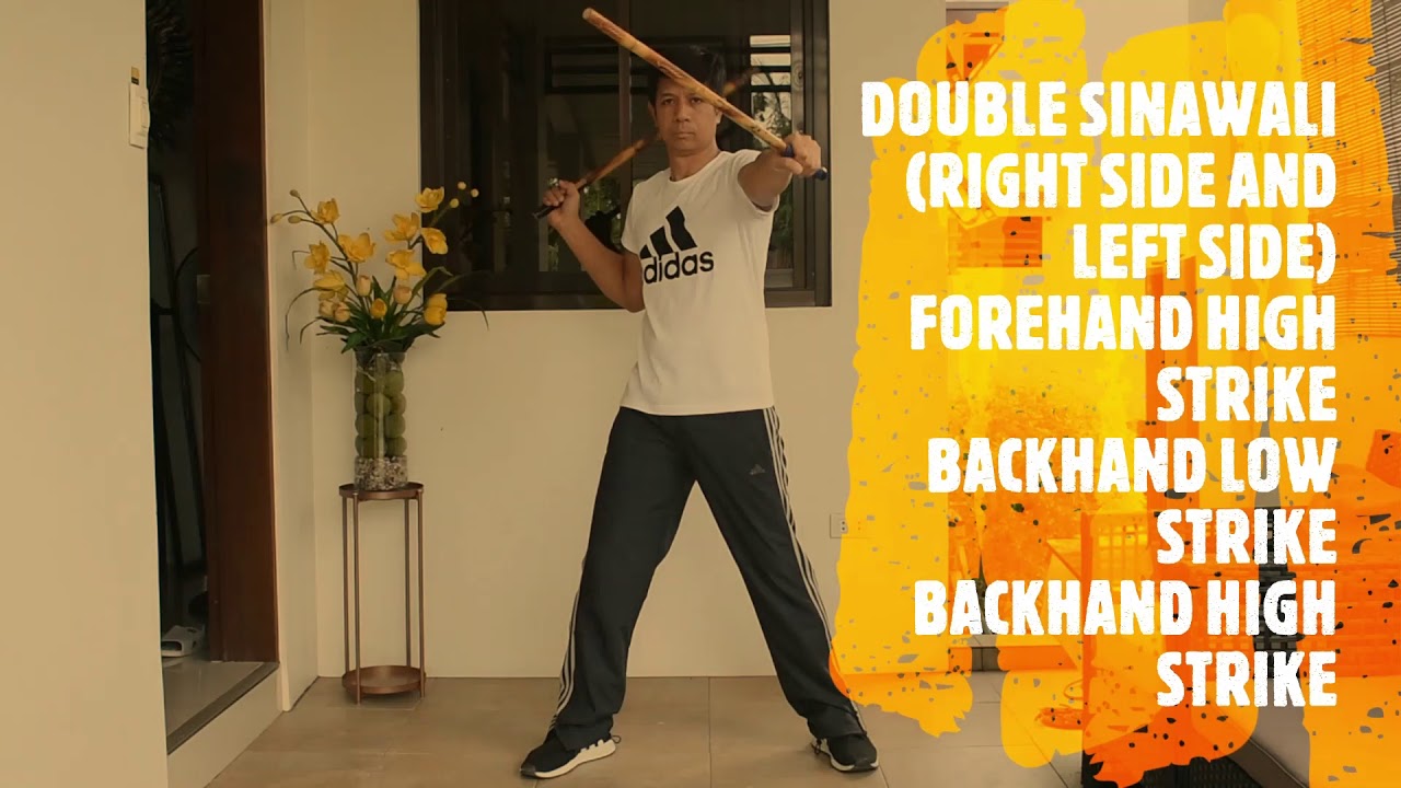 ARNIS DOUBLE SINAWALI TUTORIAL - YouTube