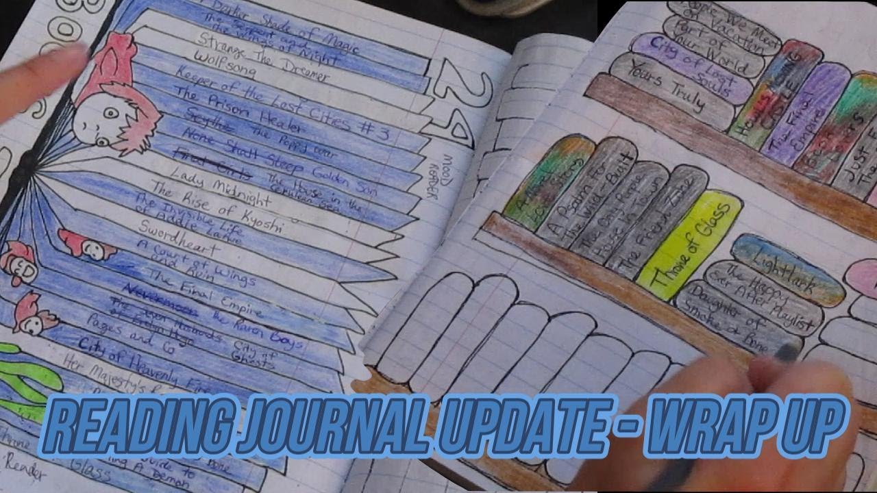 Reading Journal Update - Wrap Up - YouTube