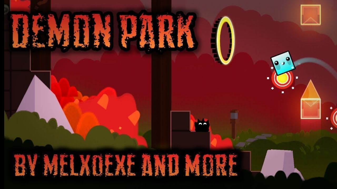 |4K| AMAZING REMAKE! DEMON PARK by Mel0exe and more (Easy demon) (GD ...