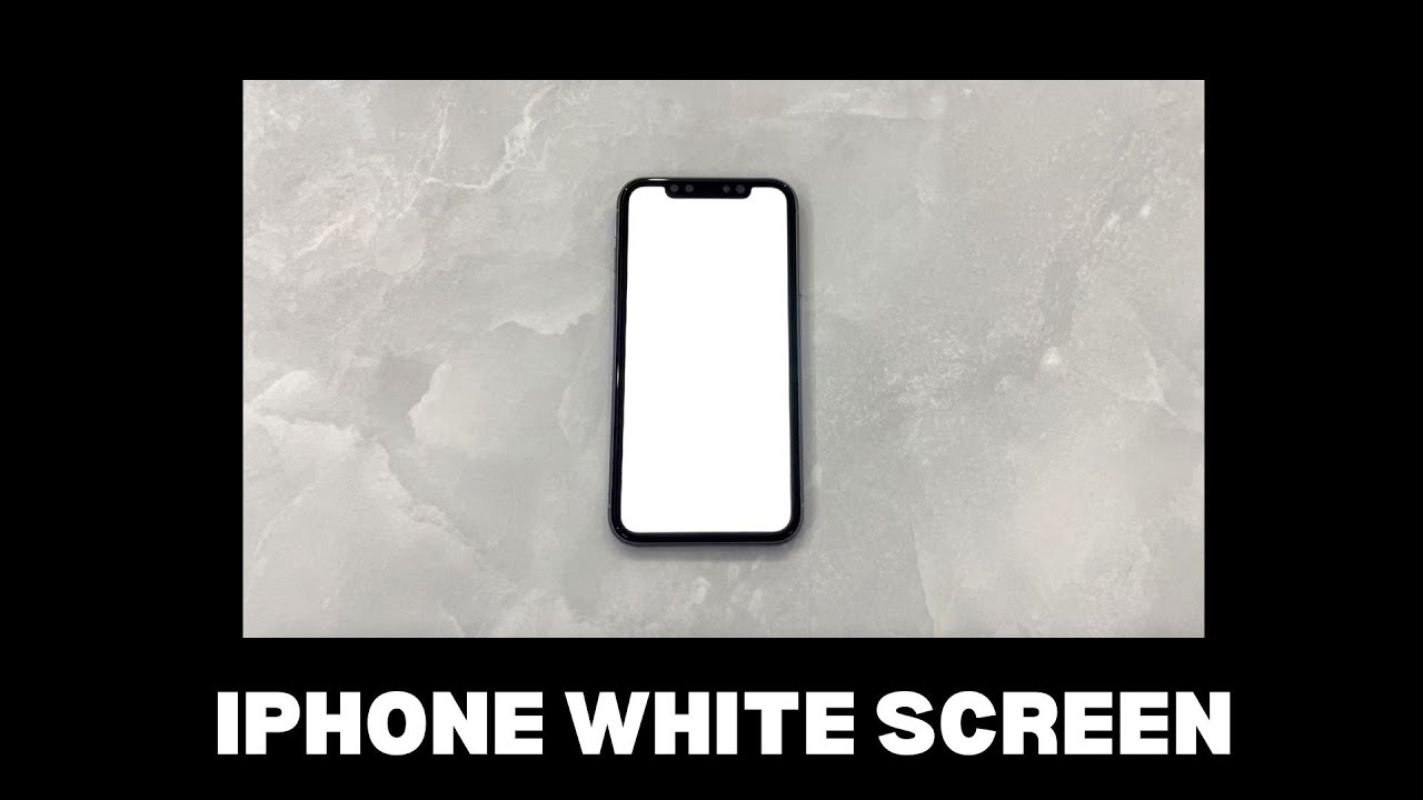 How to Fix iPhone White Screen of Death (WSOD) | 5 Easy Solutions for ...