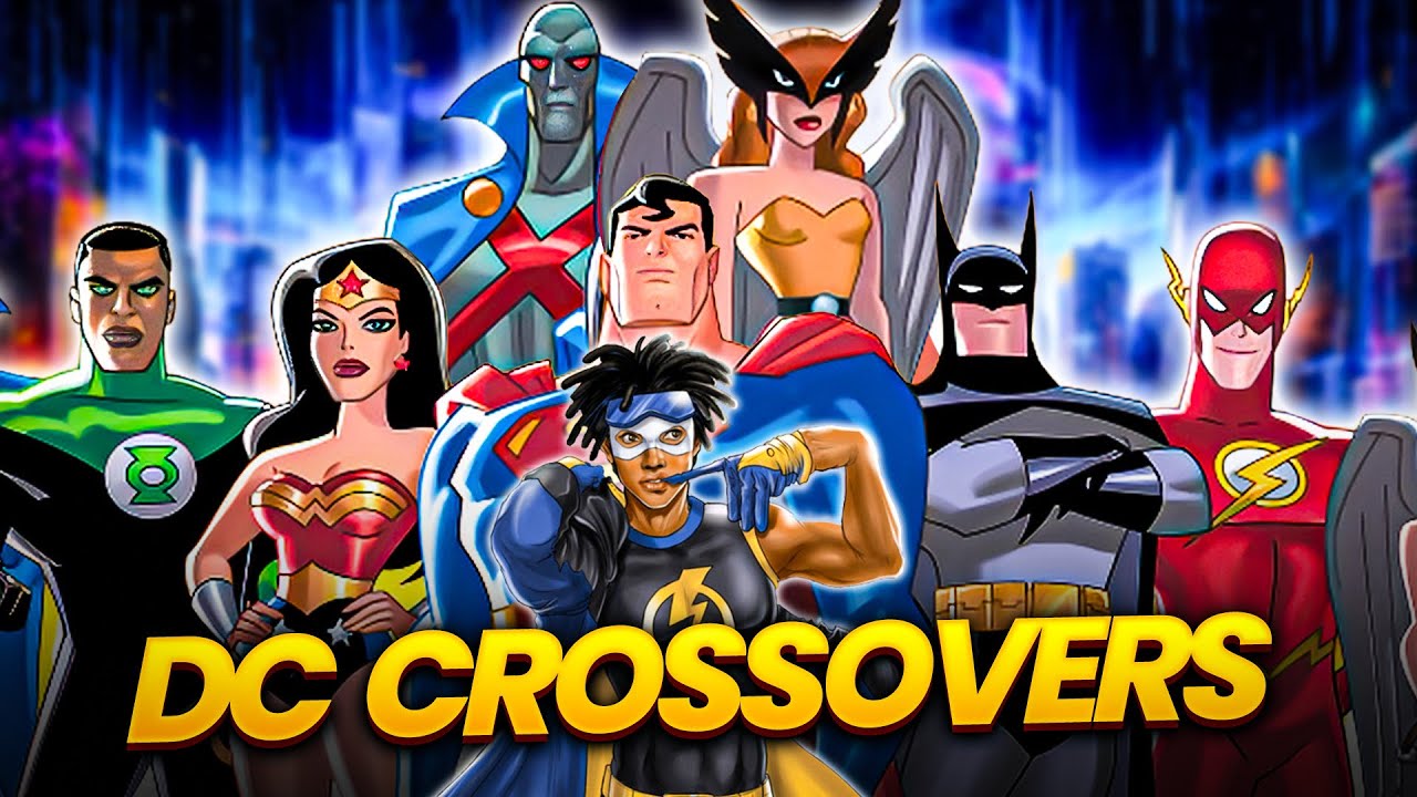 Every DC Crossover In Static Shock! - YouTube