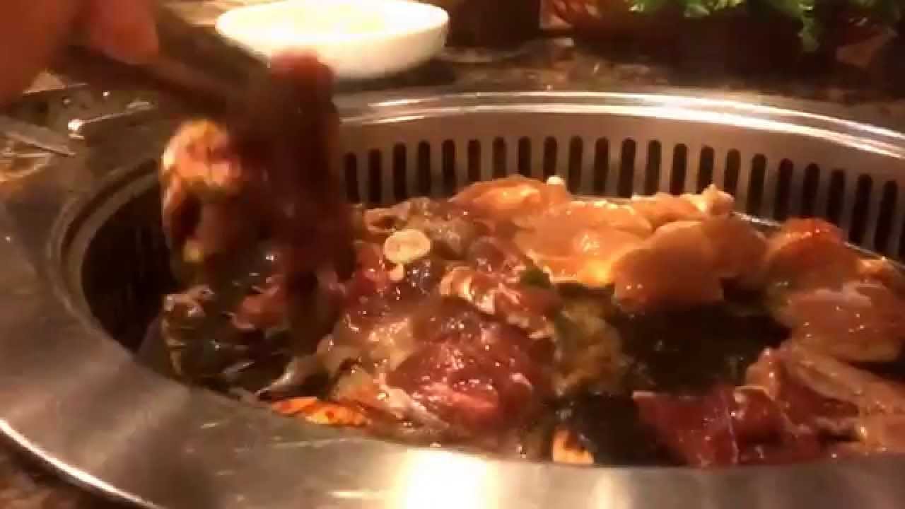 Meat cooking time lapse - YouTube