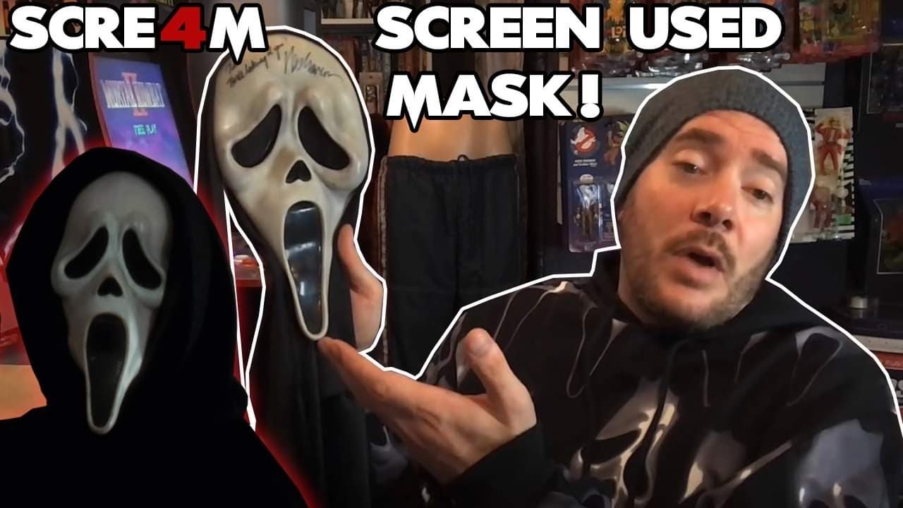 Scream 4 Hero/Stunt Mask Screen Used - YouTube