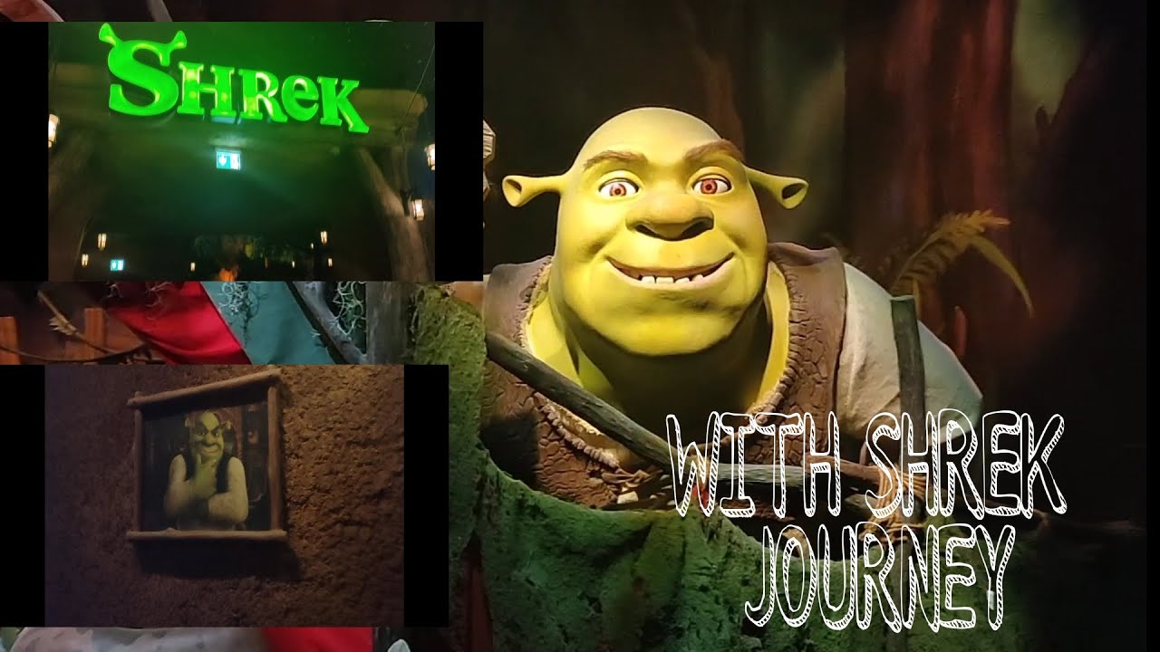 4K SHREK RIDE-SHREK JOURNEY-MOTION GATE DUBAI - YouTube