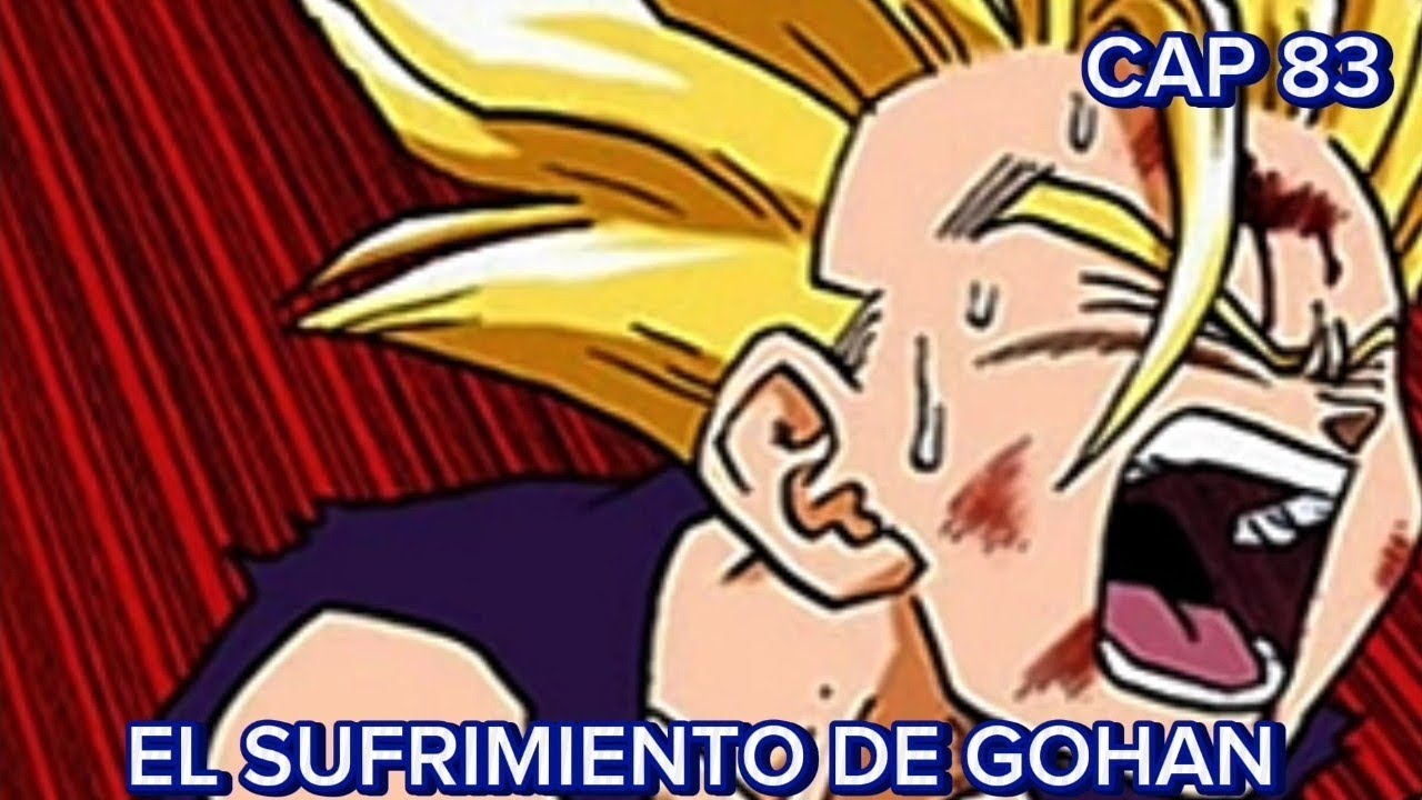 DBZ SAGA DE CELL MANGA A COLOR CAPITULO 83 EL SUFRIMIENTO DE GOHAN ...