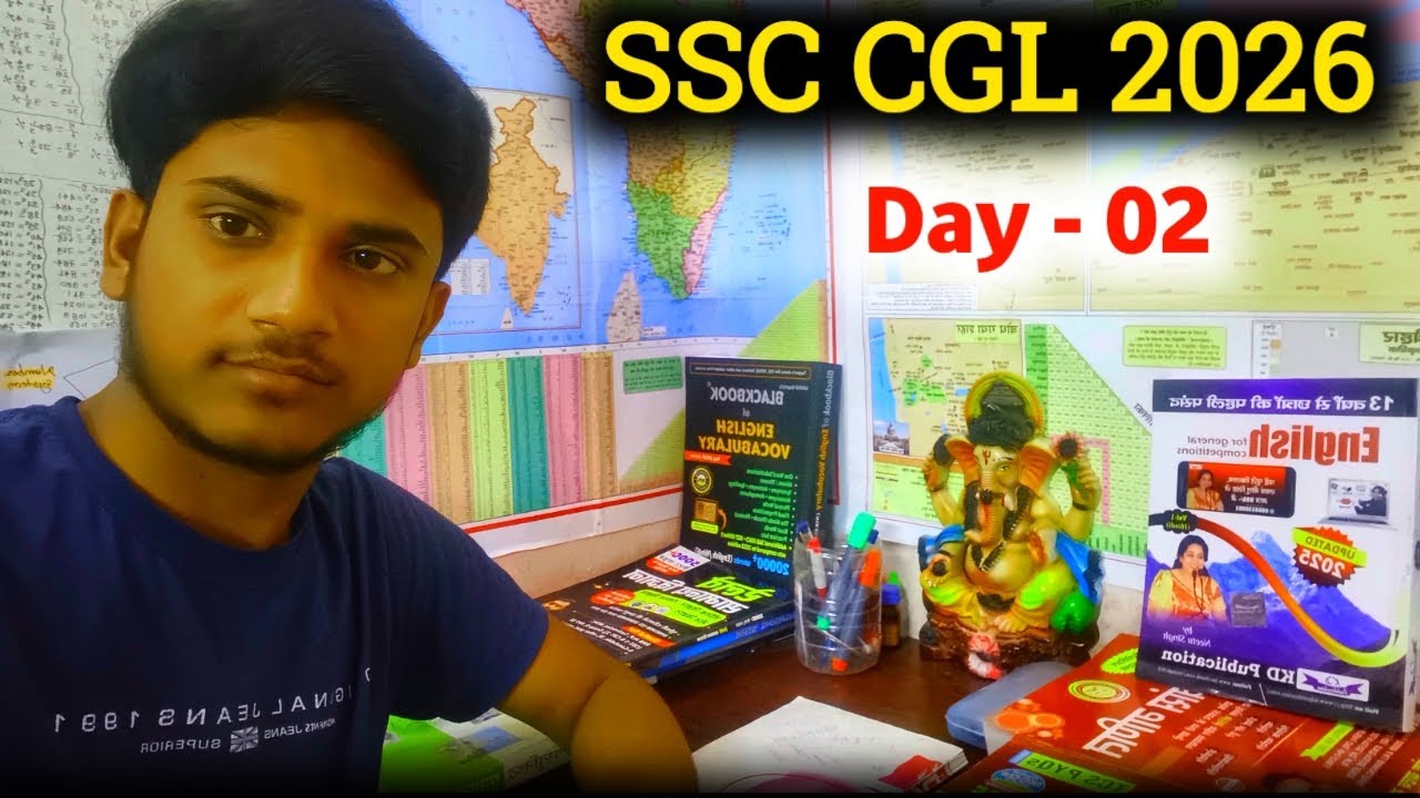 My Daily Study Routine for SSC CGL 2026 | Study Time Table For SSC Exam ...
