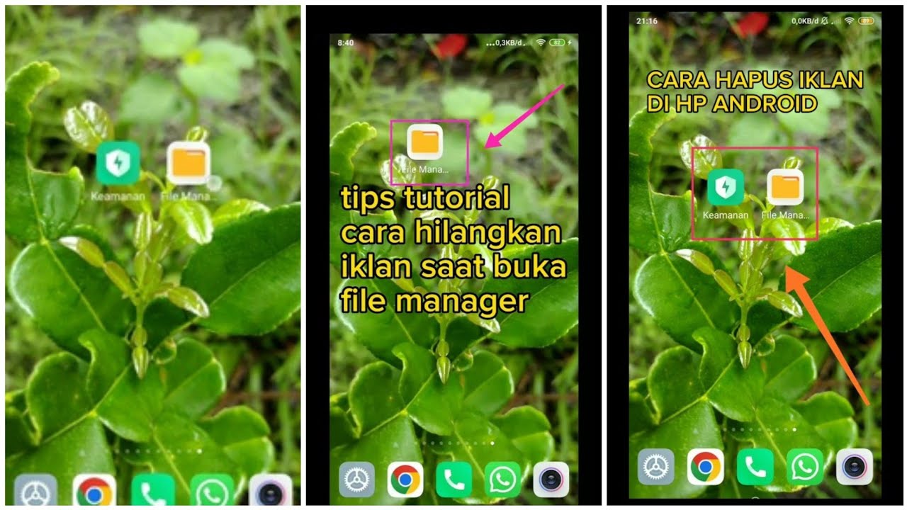 cara hapus iklan di hp xiaomi | cara hapus iklan di hp android - YouTube