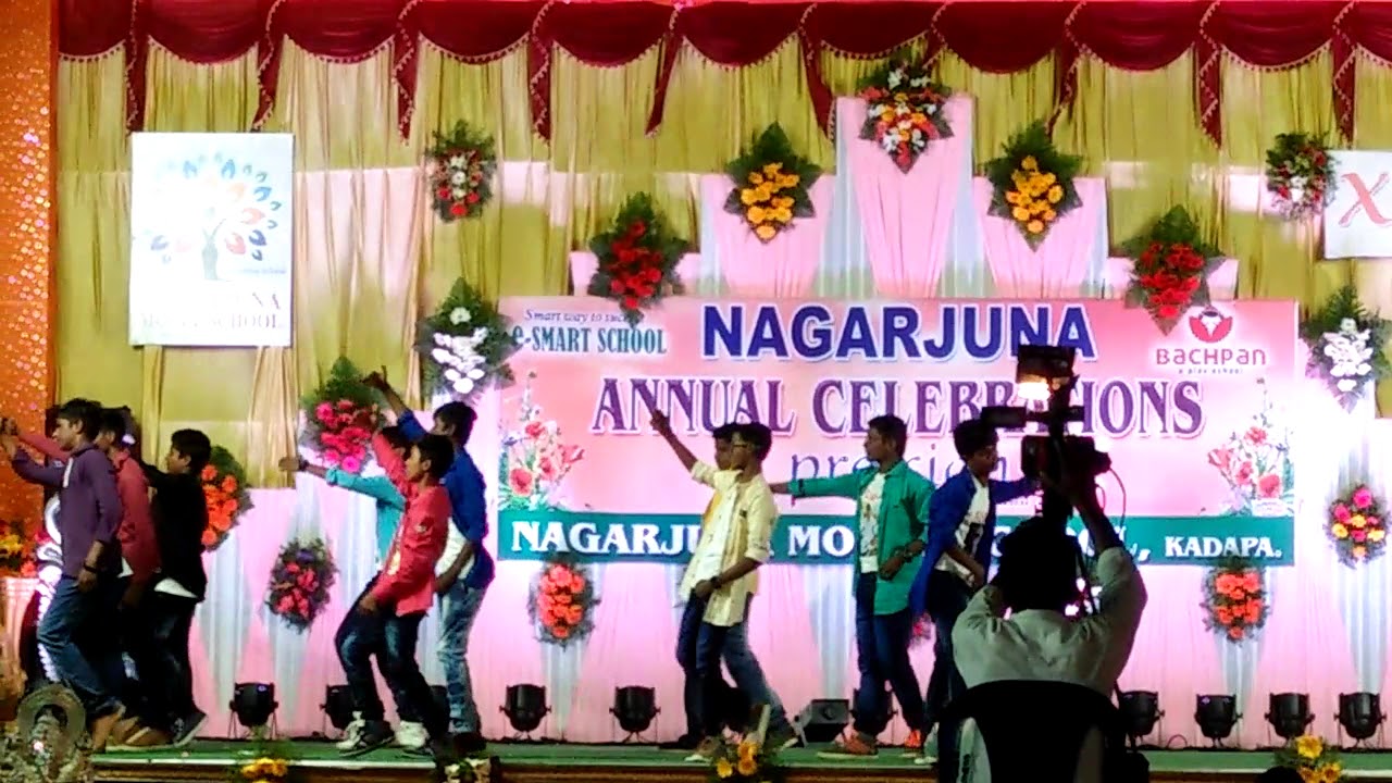 Nagarjuna model school by nandu 9th boys 2018 - YouTube