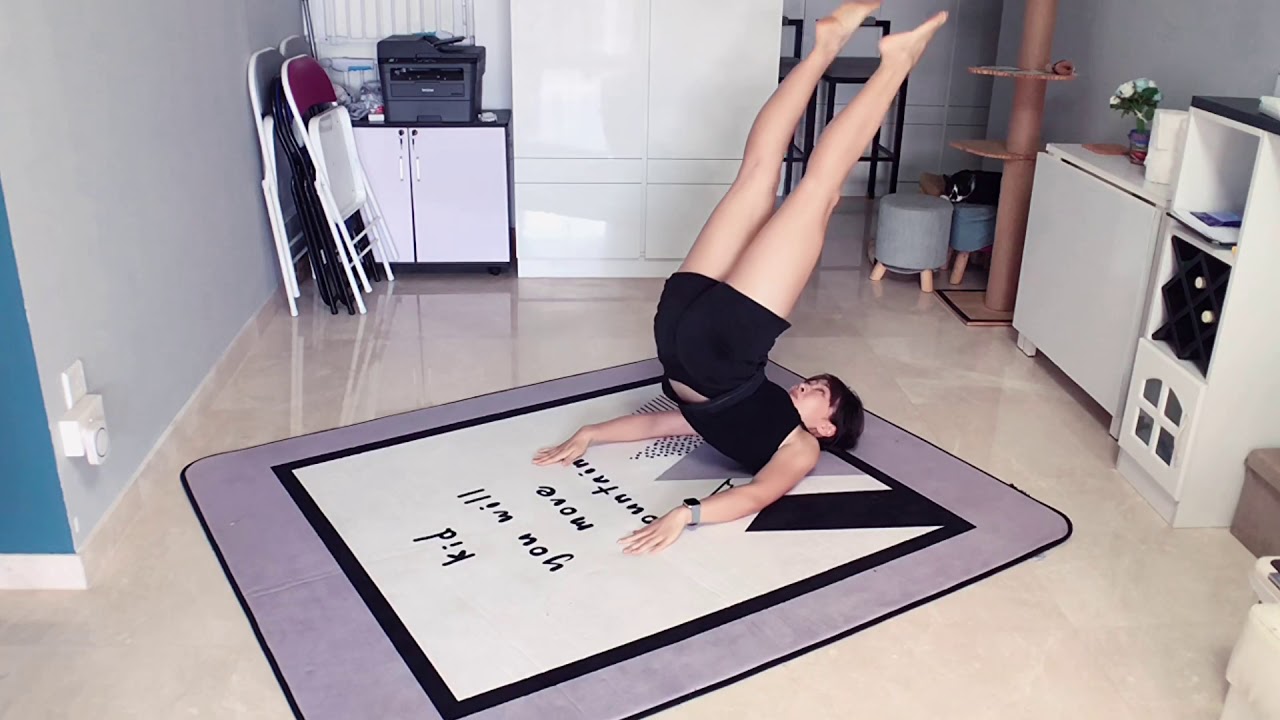 1-MIN CHALLENGE - DAY 20: Double Crunch - YouTube