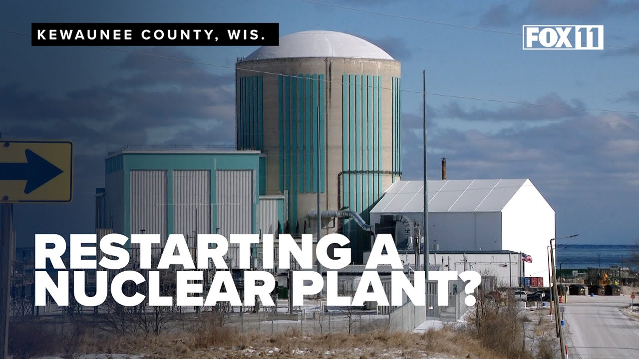 A Wisconsin nuclear power plant along Lake Michigan may restart - YouTube