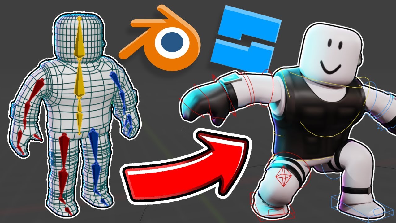 Rigging AGENT 53 Roblox Package in Blender - Timelapse ⌛ - YouTube