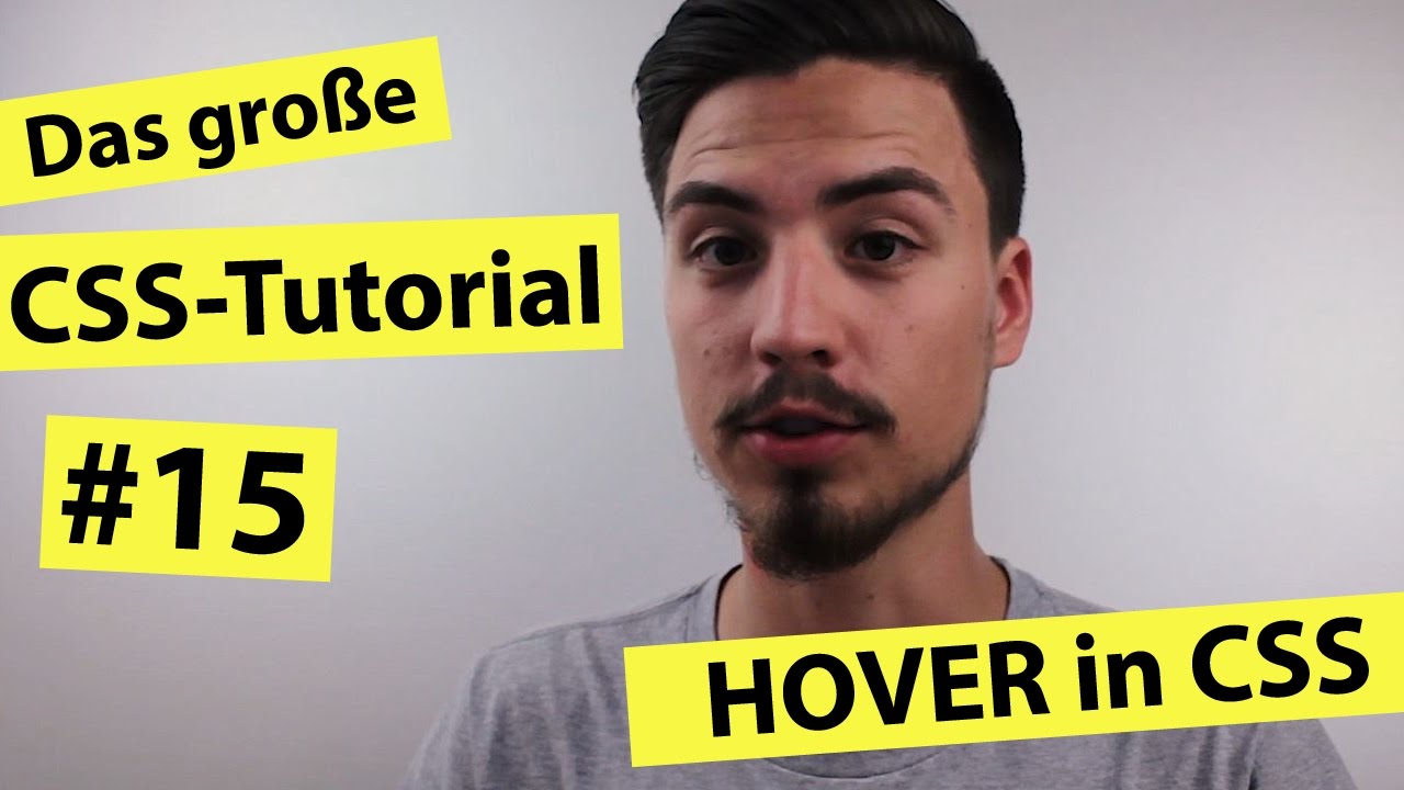 Hover Effekt Mit Button In Css Tutorial 15 2018 Deutsch Youtube