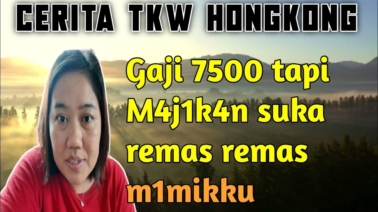 Gaji 7500 tapi M4j1k4n suka remas remas m1mikku - YouTube