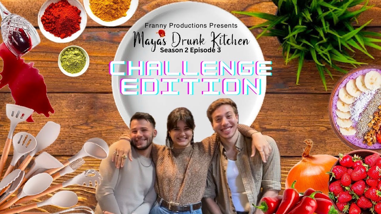 Maya's Drunk Kitchen S2E3 - Challenge Edition! - YouTube