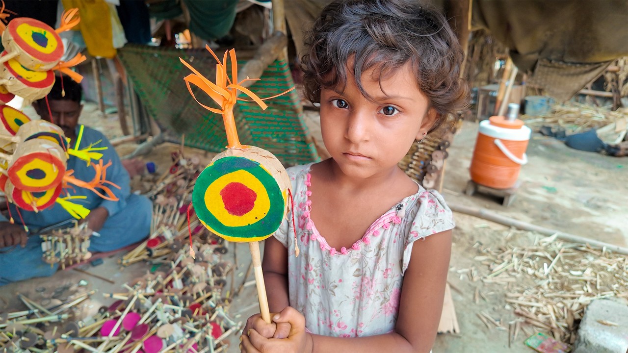 Village Artisan Creating Beautiful Handicrafts | DIY Damroo Tutorial ...