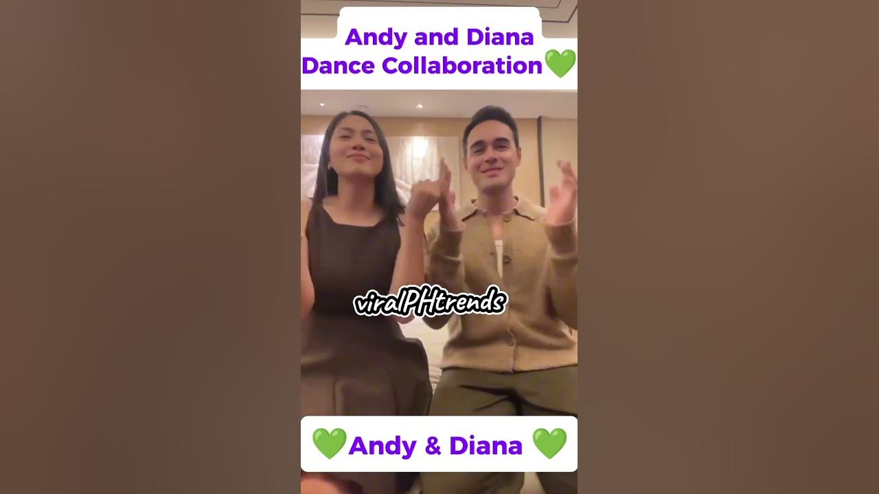 Andy And Diana Collab💚 Ang Sweet Ng Couple Natu💚 Shorts Viralphtrends