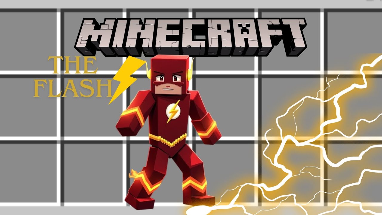 The Flash - Fisk's Superheroes Minecraft - YouTube