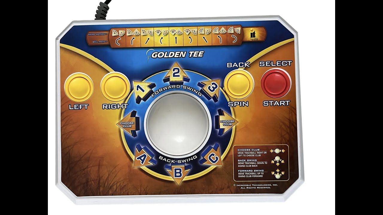 SOLD - Golden Tee Golf Plug N Play Classic Home TV Game - YouTube