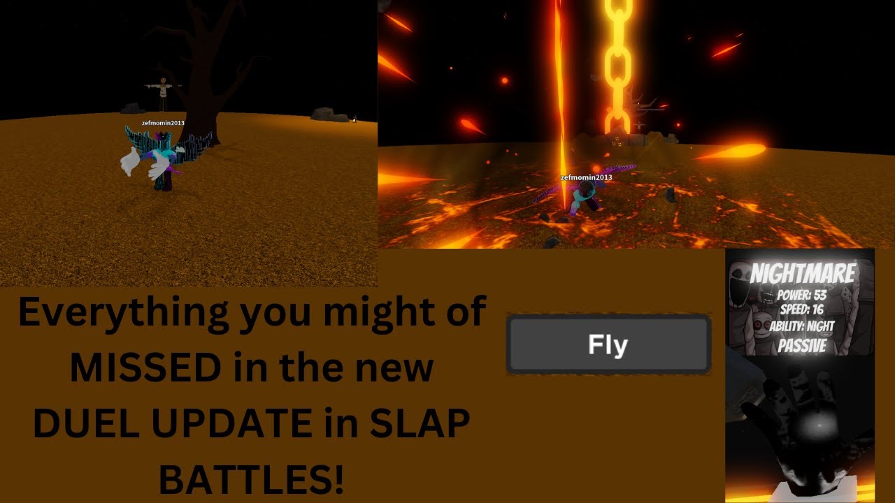 Everything you missed in the DUEL update in SLAP BATTLES! - YouTube