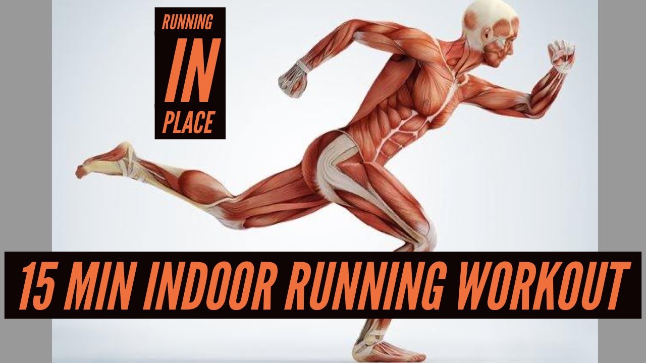 15 minute RUNNING workout | running in place | jogging for weight loss ...