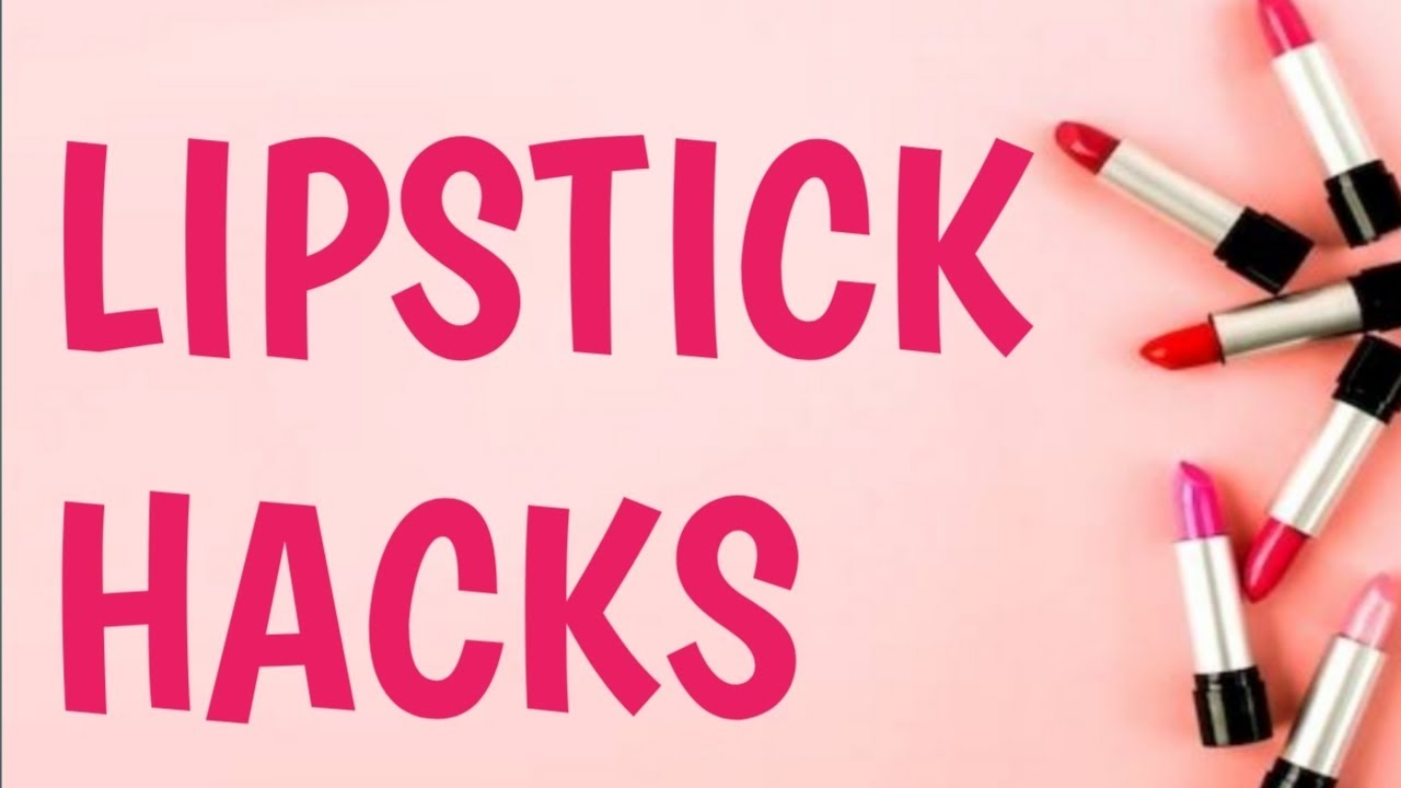 Lipstick hacks every girl should know।। Long lasting lipstick hacks ...