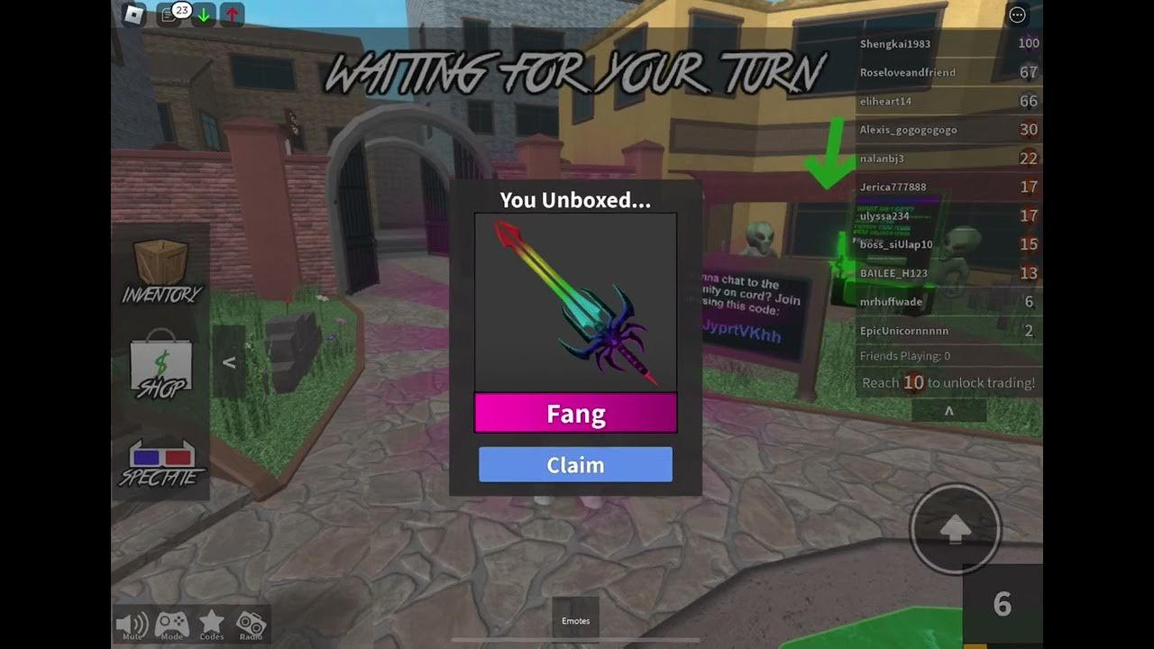 unboxing godlys in mm2 (fake mm2) - YouTube