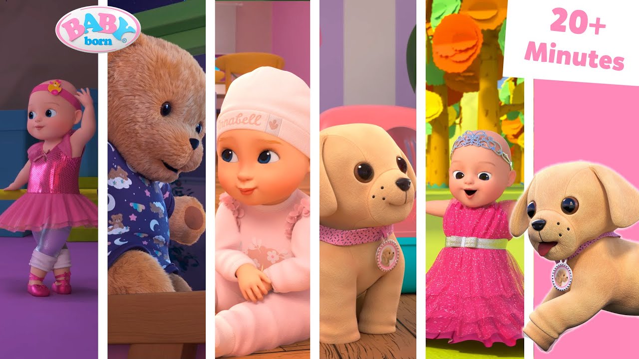 BABY born 👶 animated series | Series 2 | Episodes 11-15 - YouTube