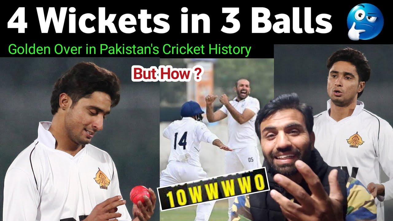 Unbelievable ! 4 Wickets From 3 Balls | Pakistani Fast Bowler Mohammed ...