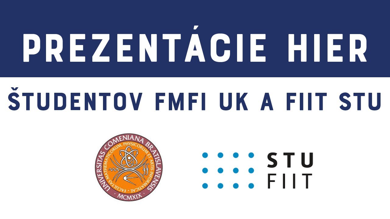 Prezentácie hier študentov FMFI UK a FIIT STU (2021) - YouTube