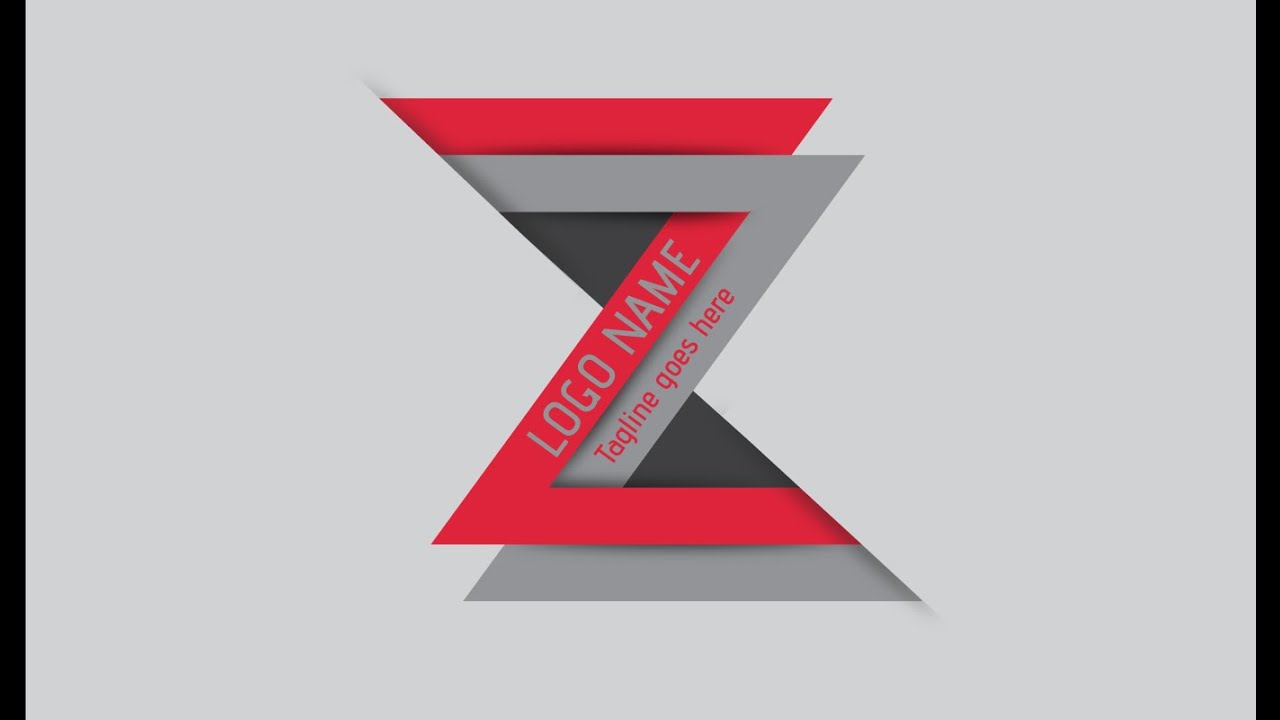 Illustrator Tutorial | Logo Design (Zee) - YouTube