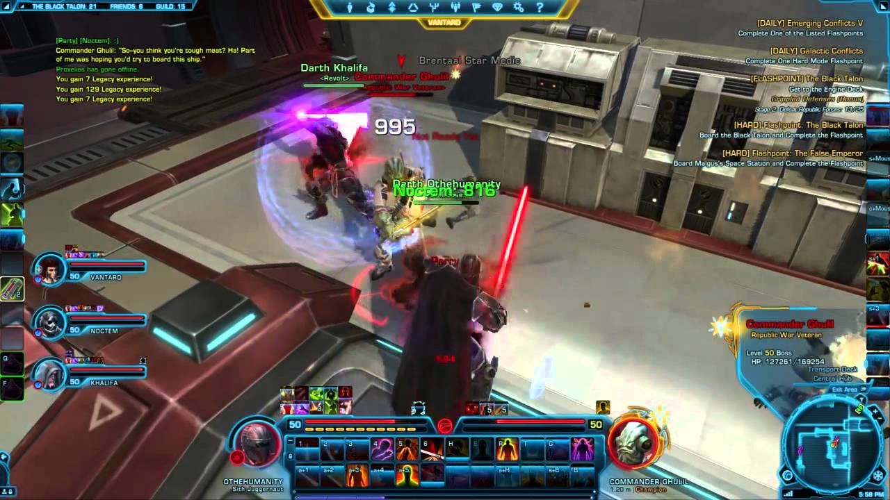 SWTOR Juggernaut Tanking Tips - YouTube